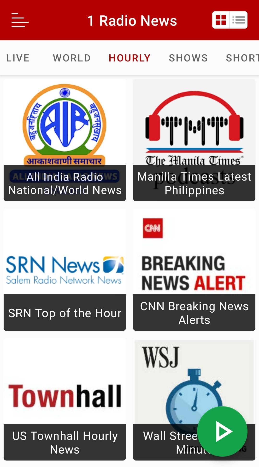 Hourly News - News Radio Headlines On-Demand - 1 Radio News